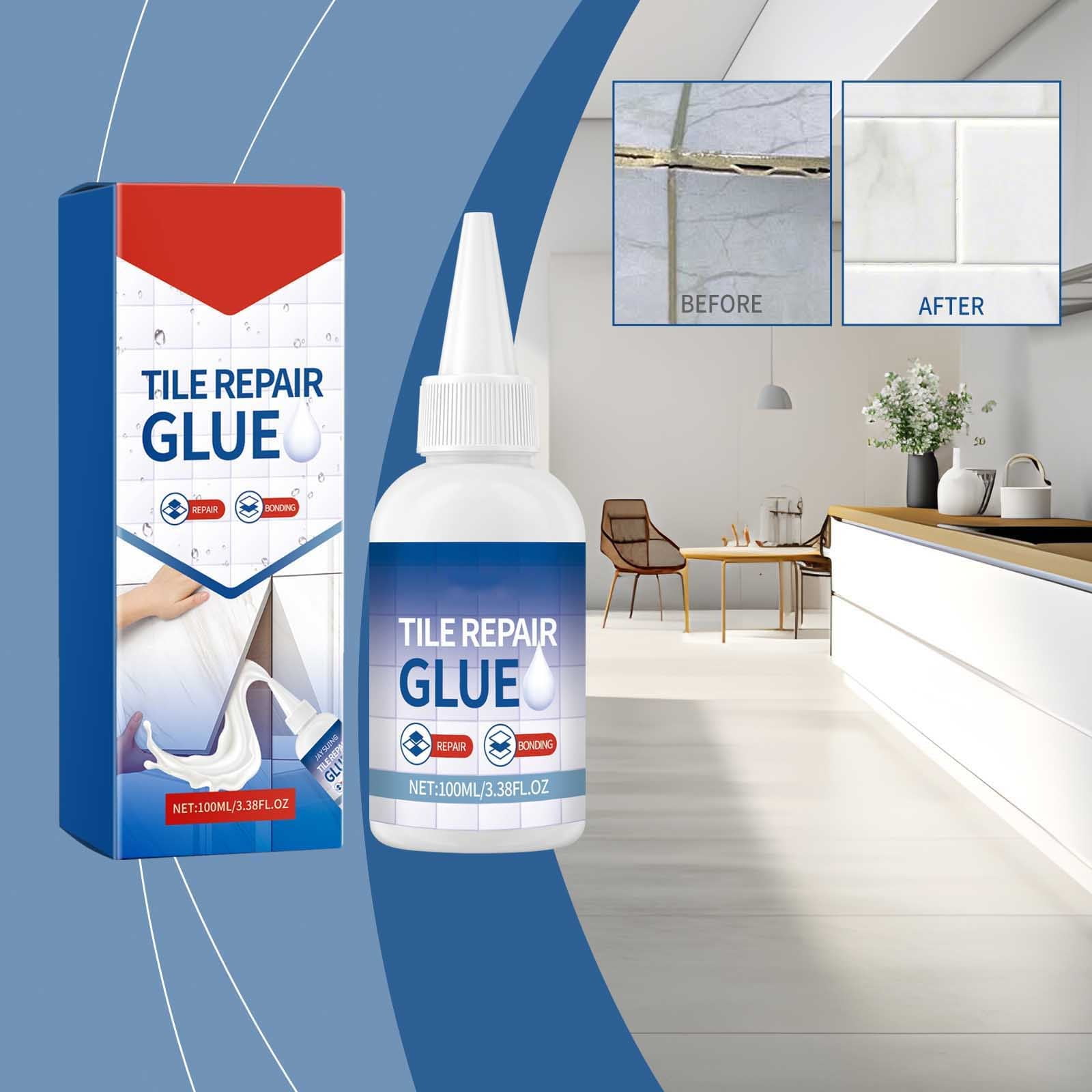 Daiosportswear Fast Drying Tile Grout Repair Kit, 100ml Tile Binder ...