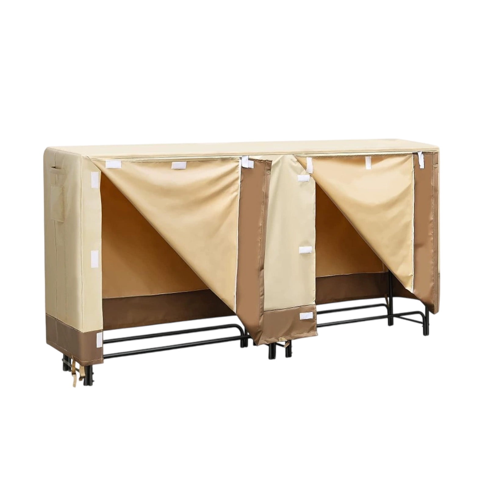 Daiosportswear Firewood Rack Cover, Wood Storage Cover, Wood Pile Tarp ...