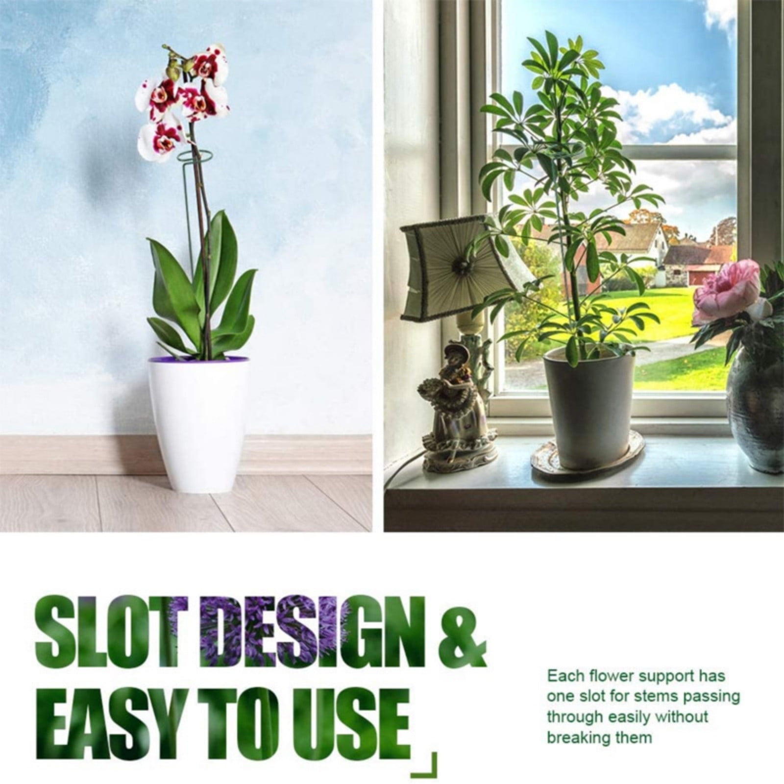 Daiosportswear Garden Plant Bracket Climbing Iron Support Metal ...