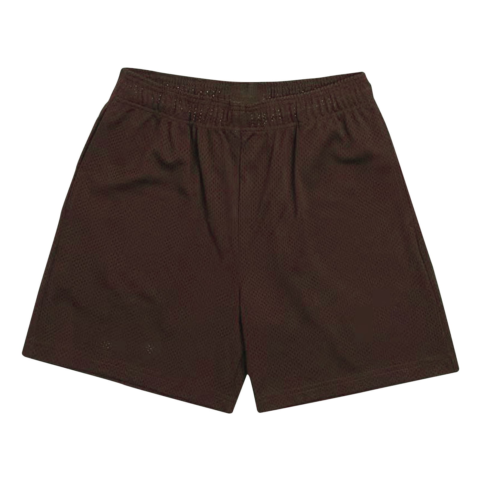 Daiosportswear Men'S Mesh Basketball Shorts, Elastic Drawstring Waist ...