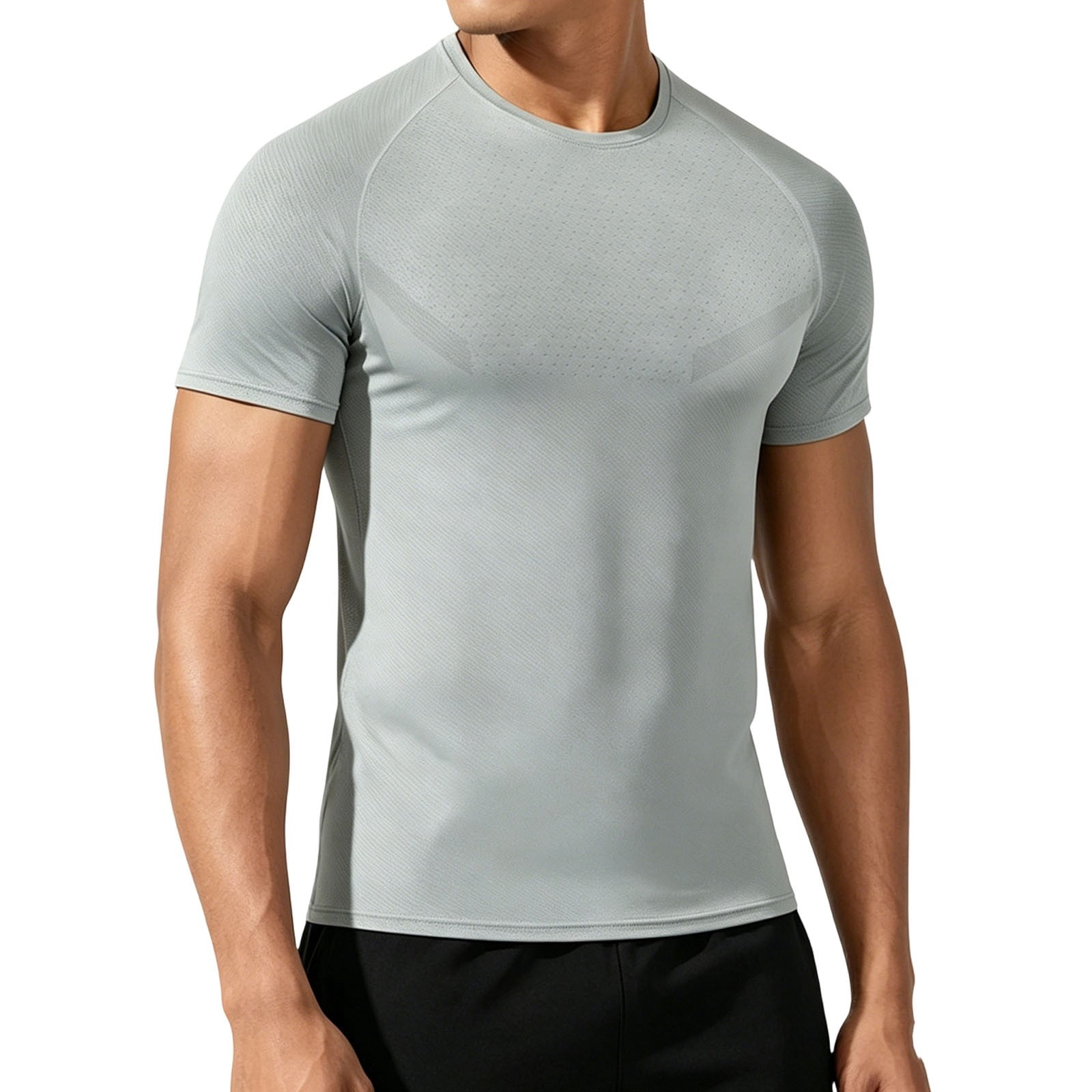 Daiosportswear Men's Athletic Running T-Shirts Quick Dry Gym Workout ...