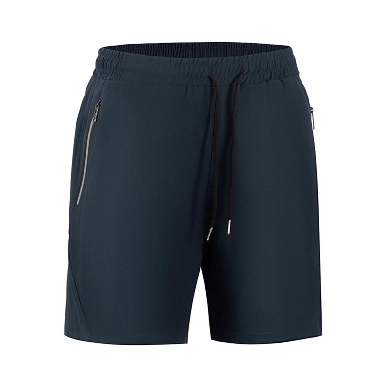 Daiosportswear Men's Solid-Color Zipper Pocket Loose Sporty Outdoor ...