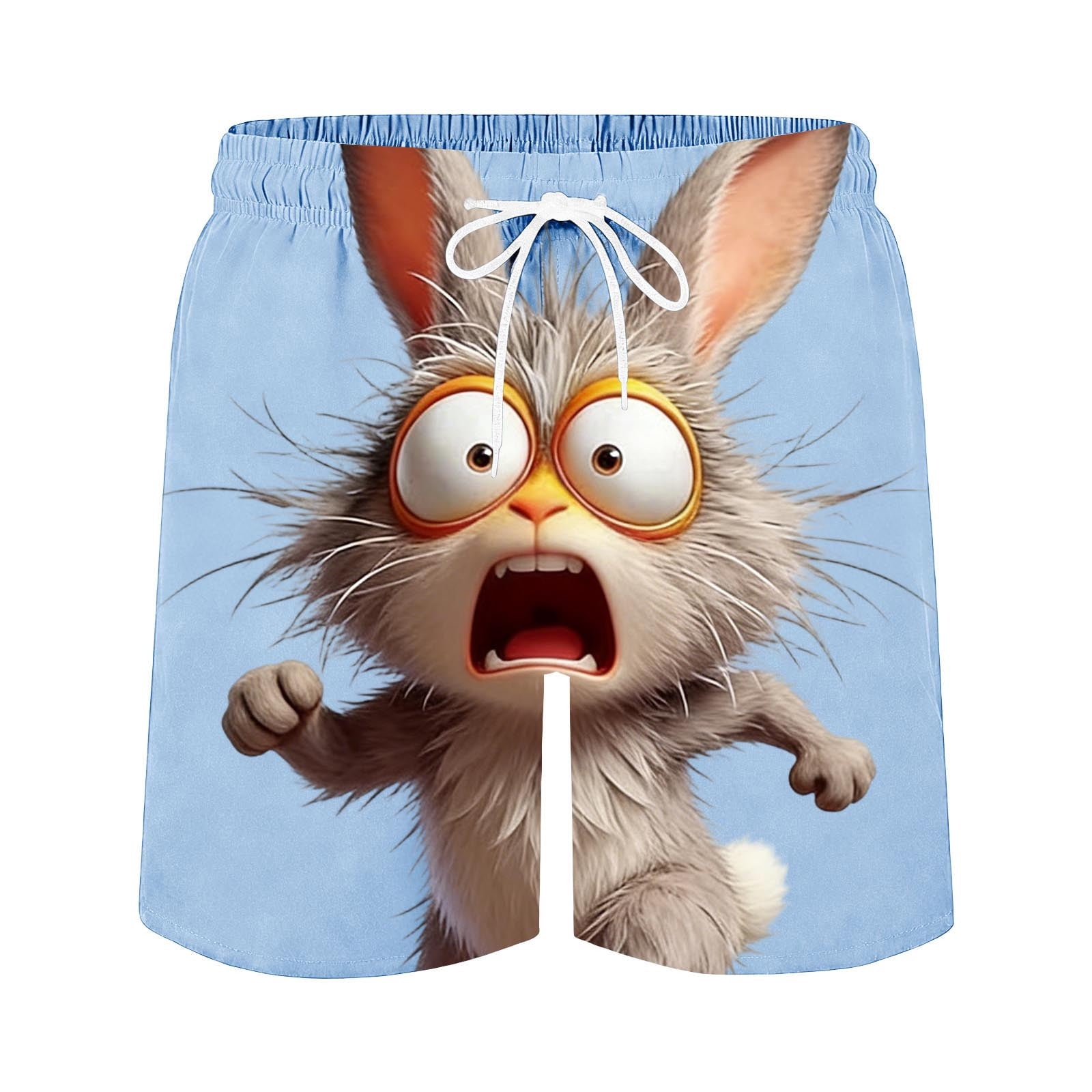 Daiosportswear Men's Summer Casual Novelty Print Board Shorts with ...