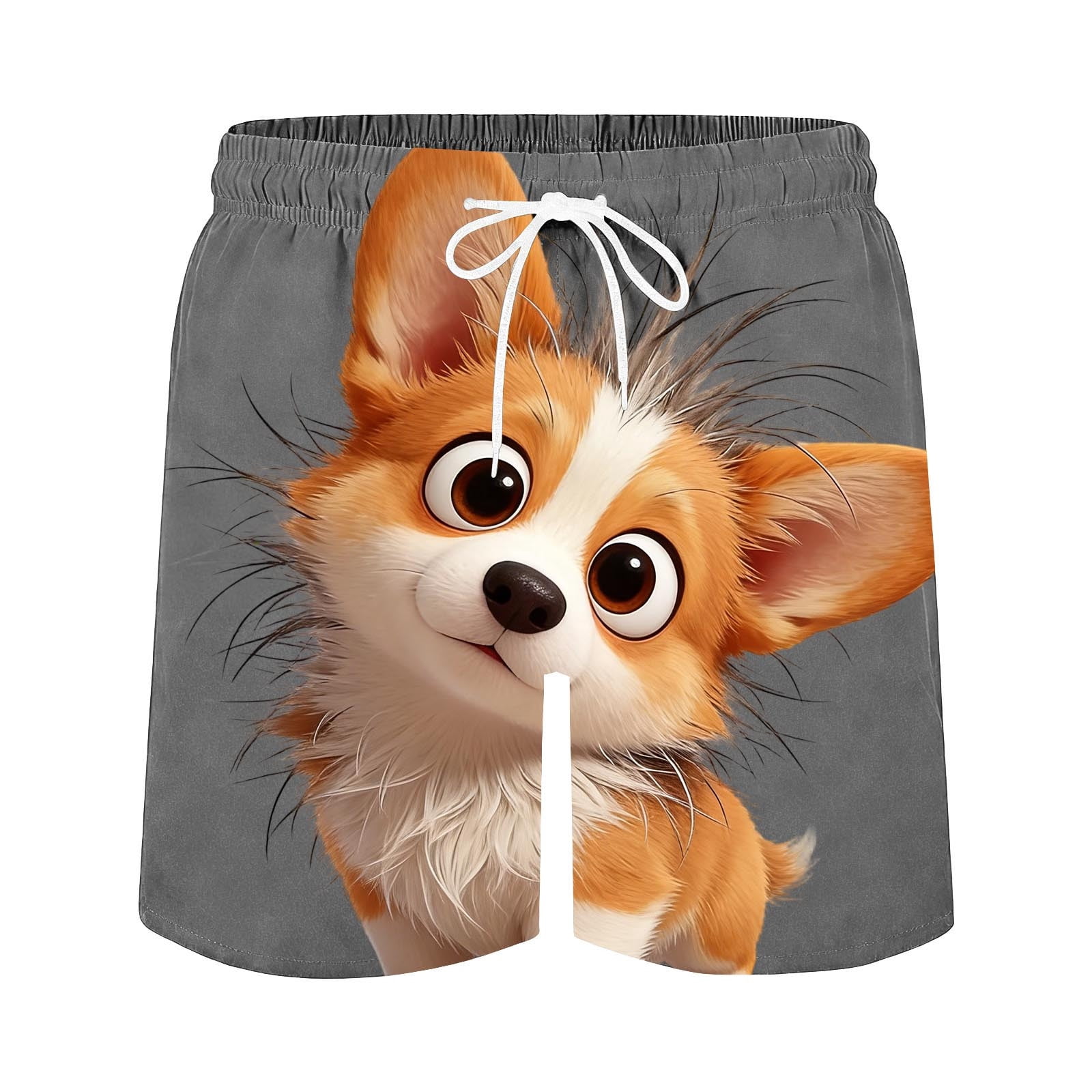 Daiosportswear Men's Summer Casual Novelty Print Board Shorts with ...