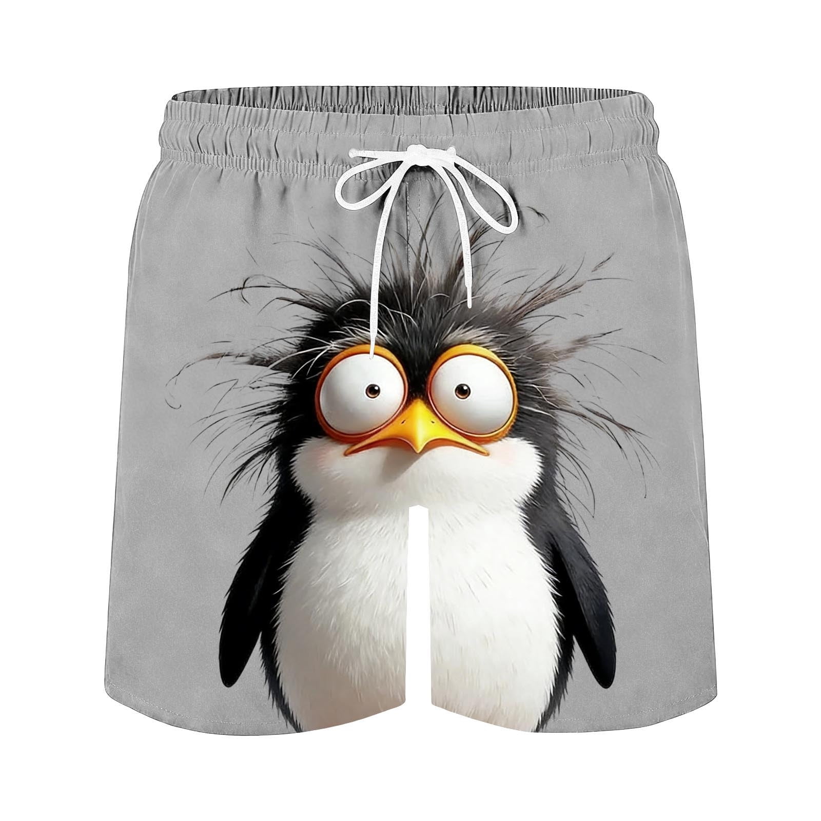 Daiosportswear Men's Summer Casual Novelty Print Board Shorts with ...