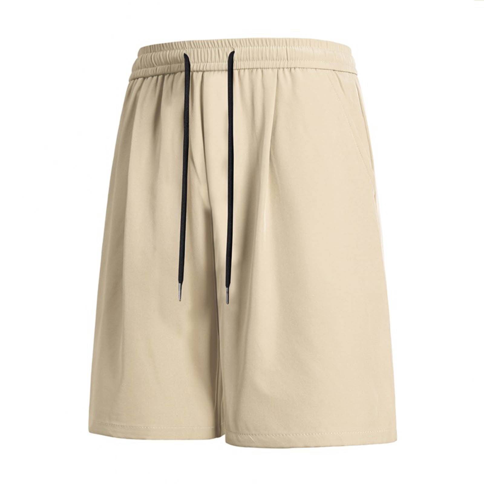 Daiosportswear Mens Casual Shorts Drawstring Elastic Waist Lightweight ...