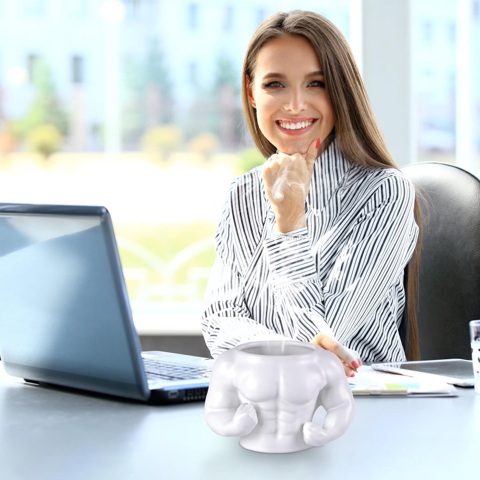 Daiosportswear Muscle Body Mug, 3D Ceramic Mug Cute Muscle Coffee Milk ...