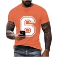 Daiosportswear Number 6 Varsity Sports Team Jersey 6Th Birthday 6 Years ...
