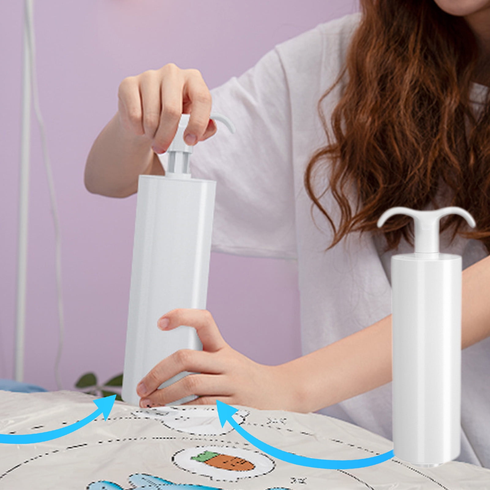 Daiosportswear Plastic Vacuum Compression Pump Bag, Efficient ...