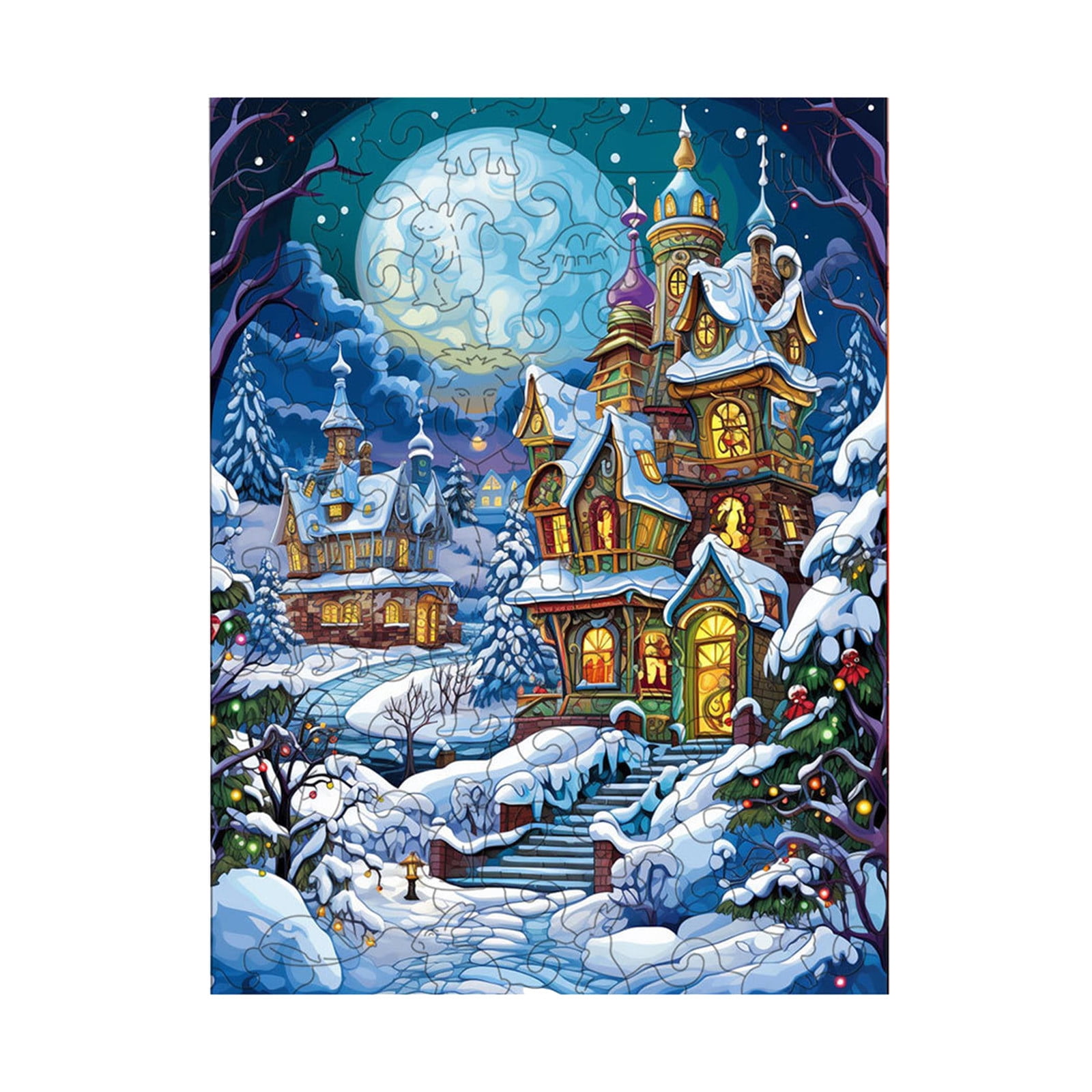 Daiosportswear Popular Christmas Wooden Puzzle Bird Shaped Anicorporeal ...