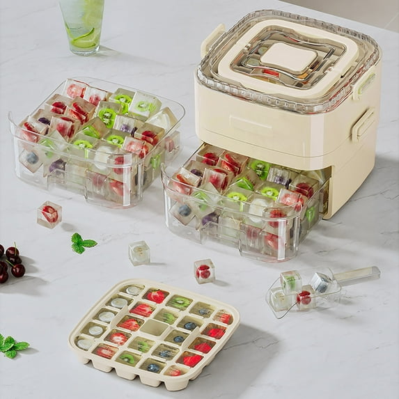 Daiosportswear Portable Ice Bucket,Outdoor Ice Bucket,INS Style,Press ...