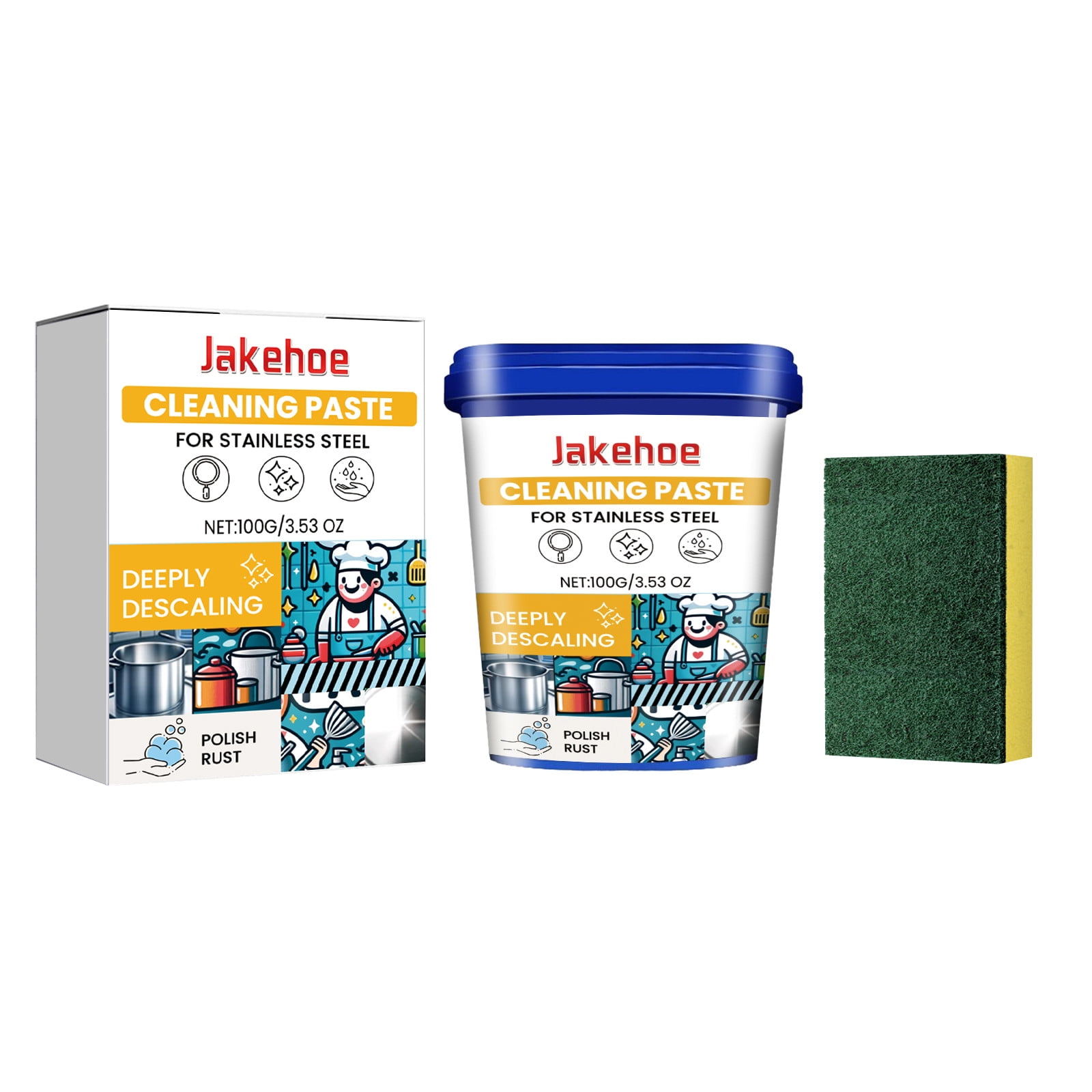 Daiosportswear Powerful Stainless Steel Cleaning Paste Stainless Steel ...