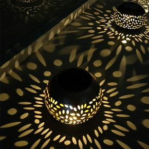Round Solar Lights