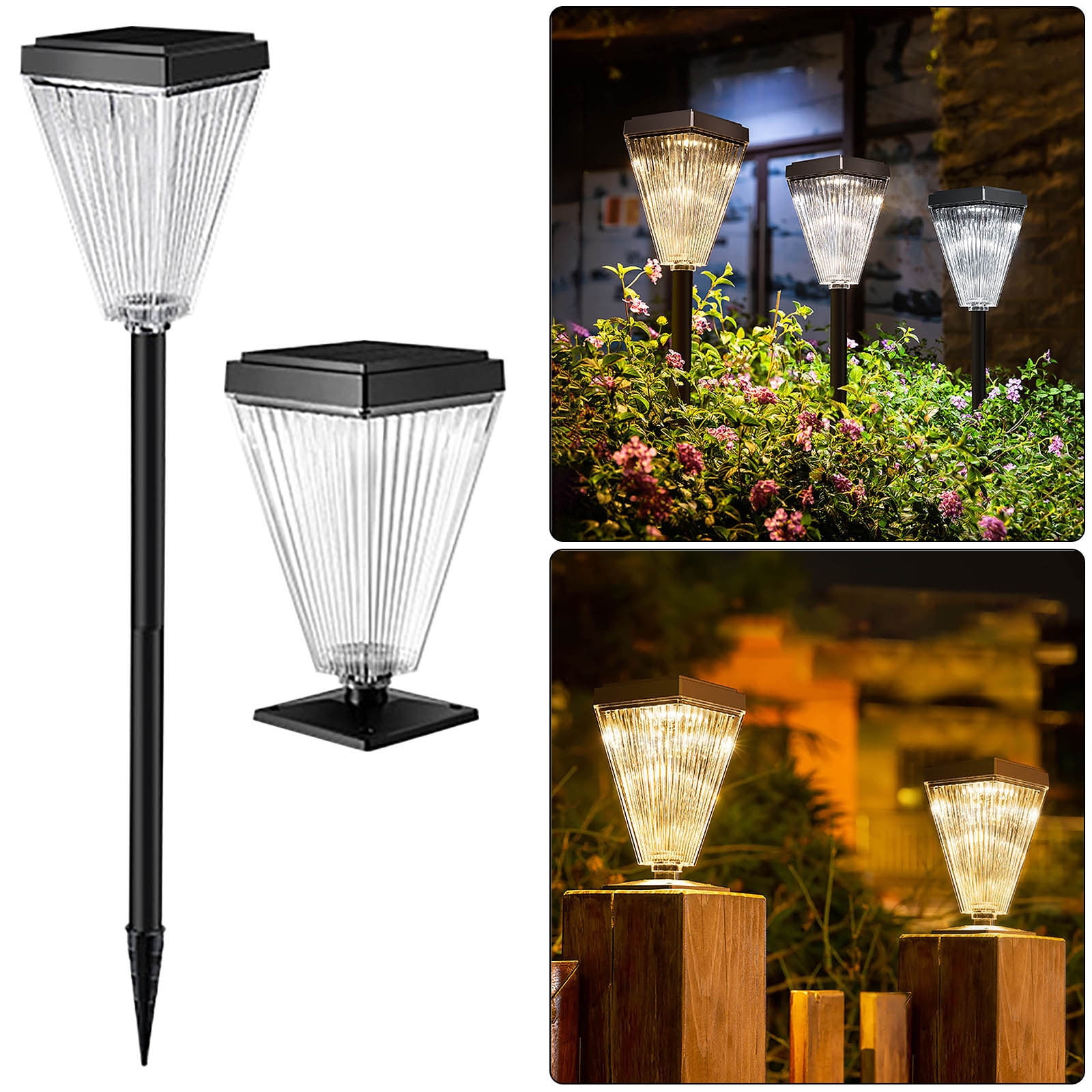 Daiosportswear Solar Lights Outdoor Waterproof Led Solar Garden Lights ...