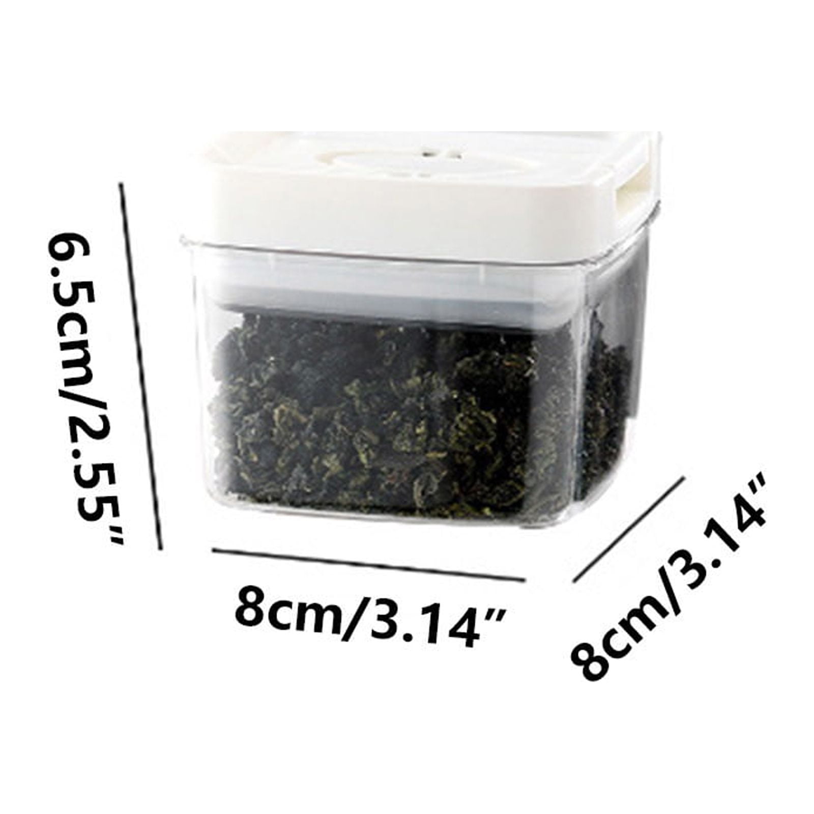 Daiosportswear Storage Jars with Airtight Lids Sealed Cans Food Grade ...