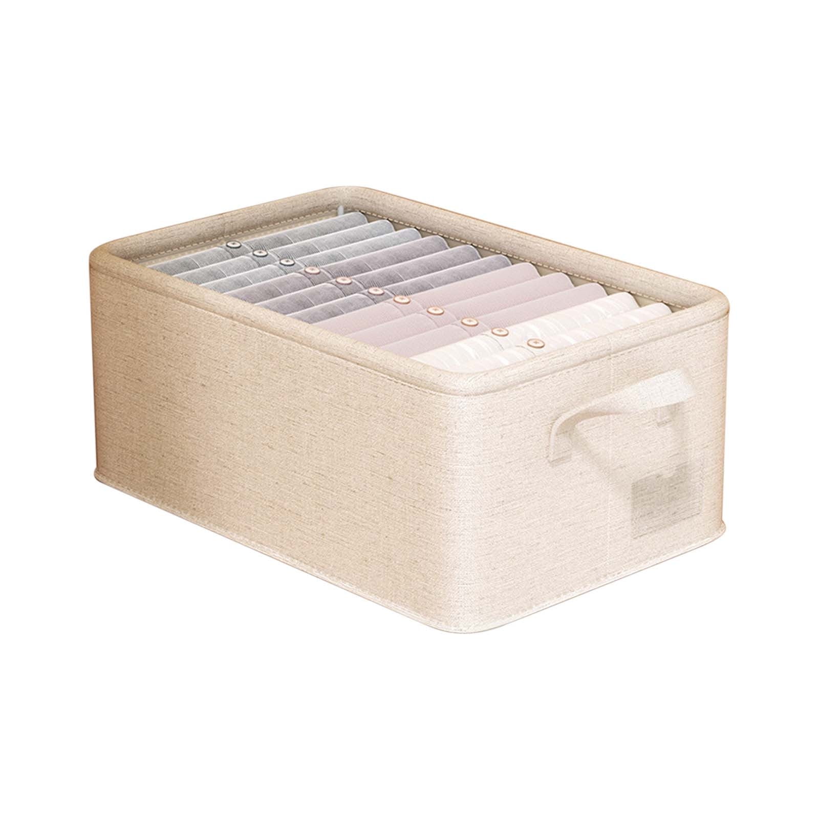 Daiosportswear Tianshan Cotton and Linen Lidless Clothes Storage Box ...
