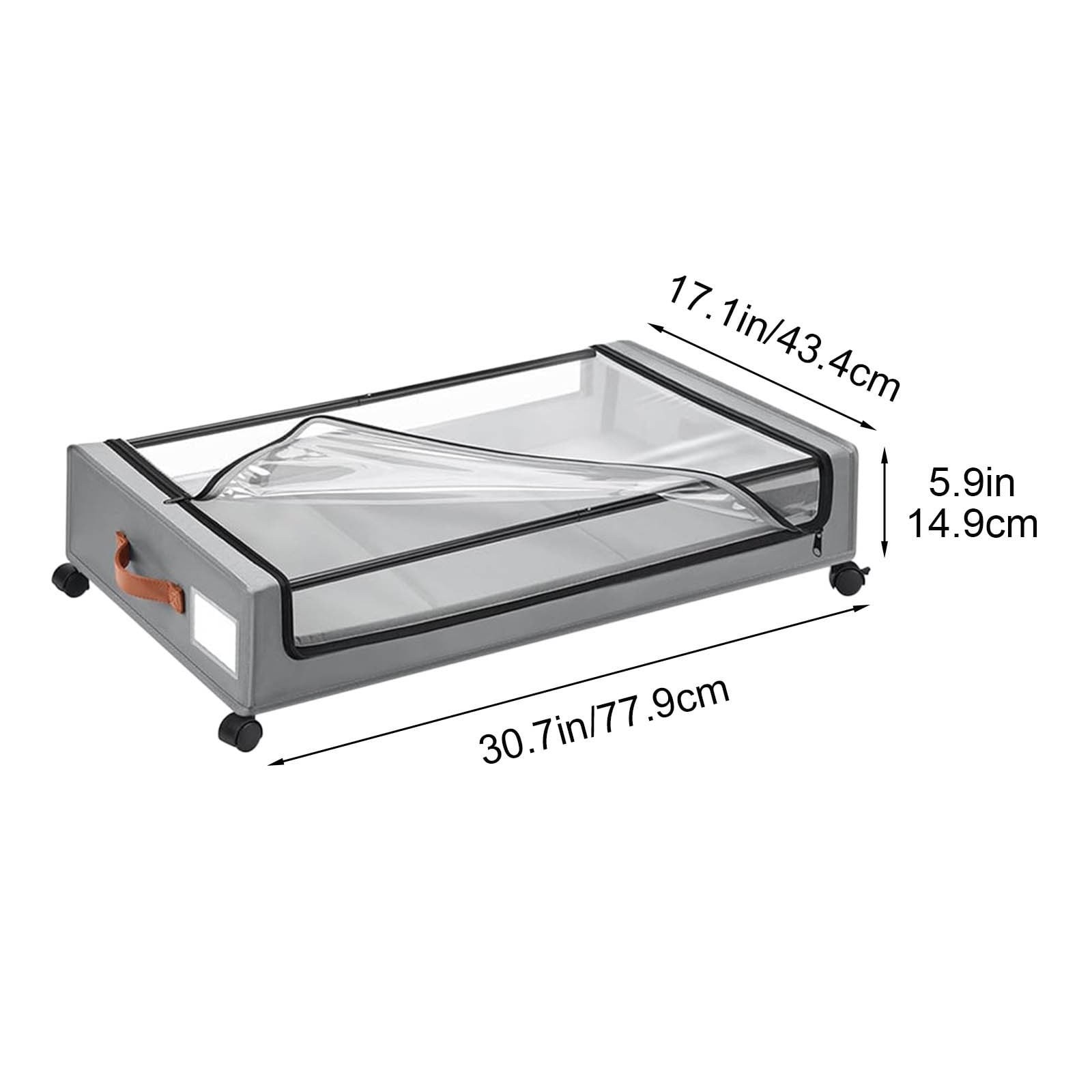 Daiosportswear Underbed Removable Storage Box Under the Bed Large ...