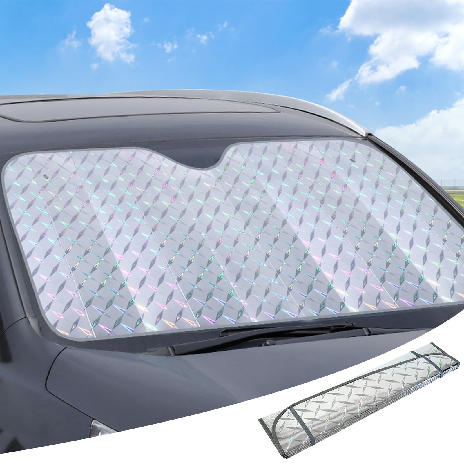 Daiosportswear Windshield Automotive Window Shades, Aluminium Foil ...