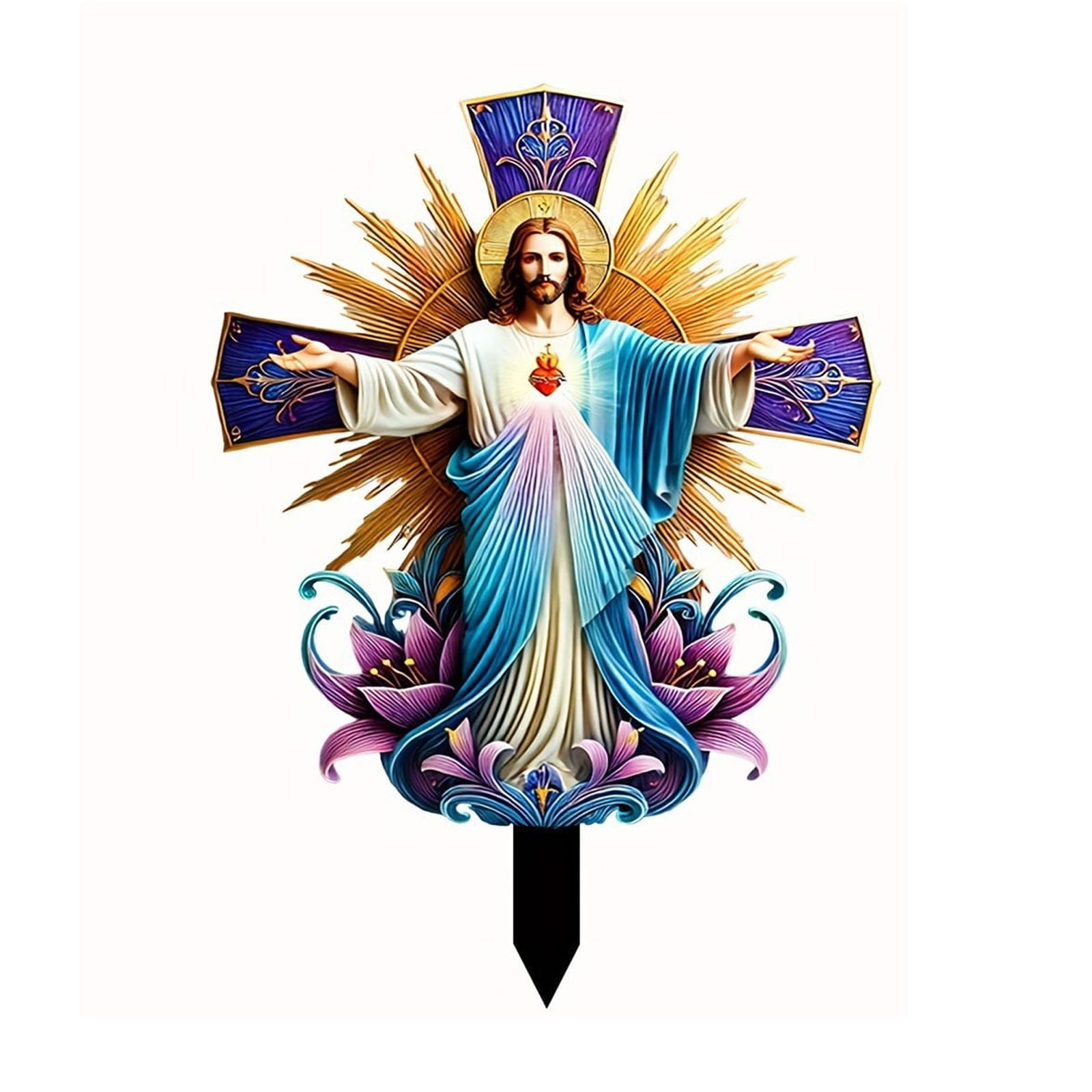 Daiosportswear Winter Garden Card Outdoor Potted Plant Decoration ...