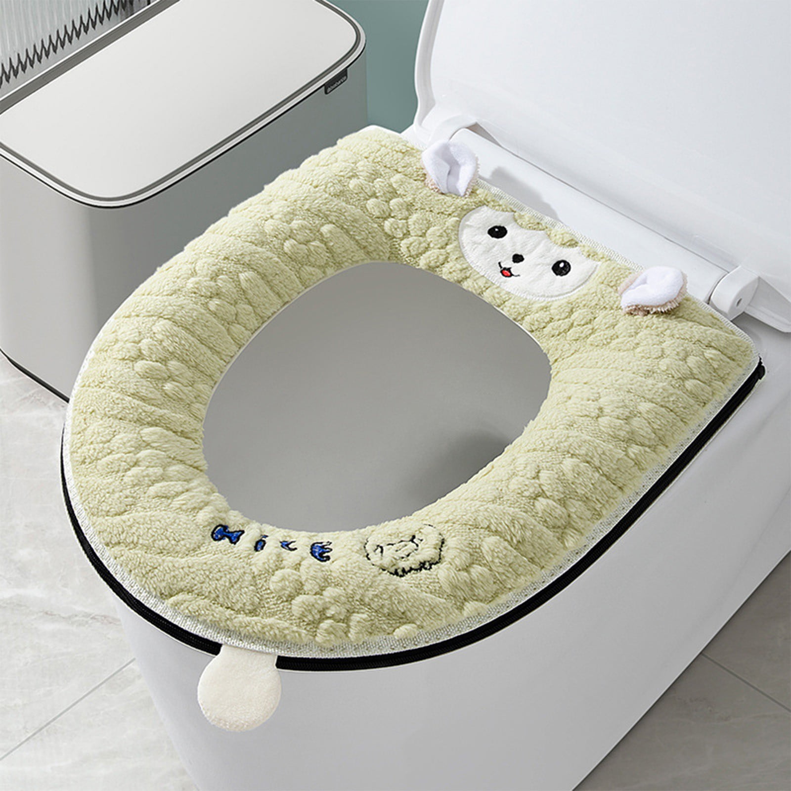Daiosportswear Winter Models of the Toilet Seat Plushs Toilet Seat ...