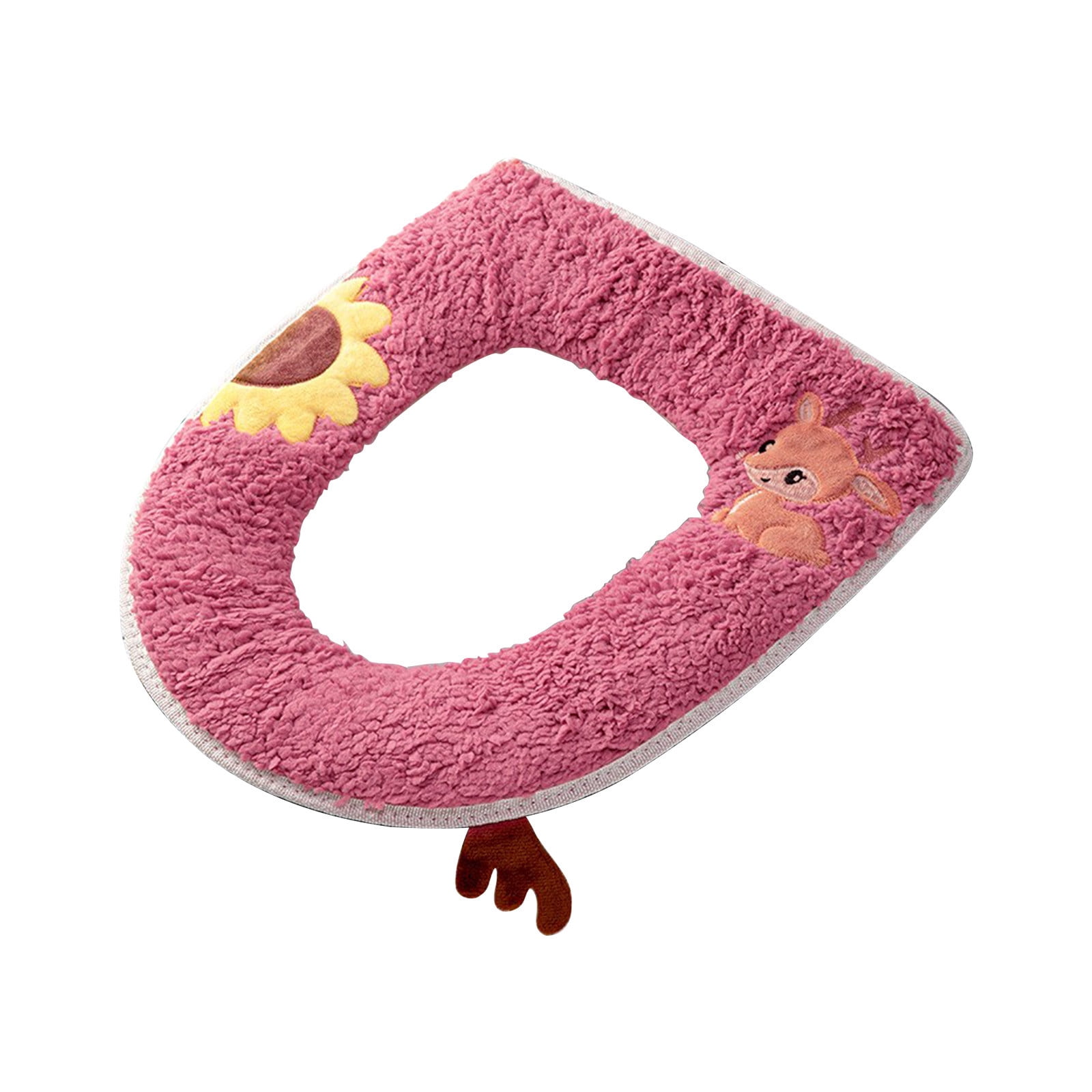 Daiosportswear Zipper Model Toilet Seat Household Embroidery Sitting ...