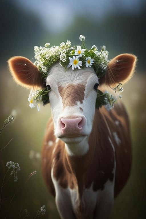 Dairy Cattle Puzzle Challenge,1000 Piece Puzzle Intellectual Exercise ...