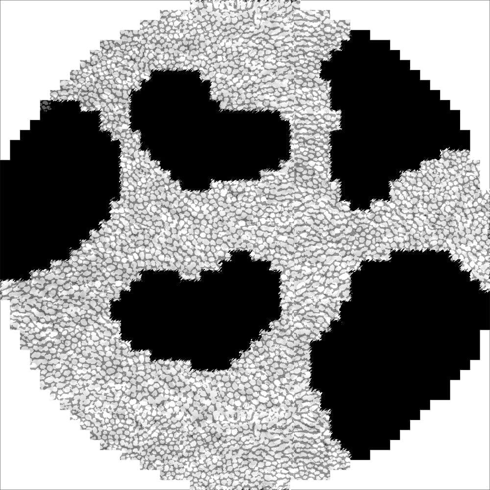 Dairy Cow Skin Latch Hook Rug Kits for Beginner Kids Easy Crochet Yarn ...