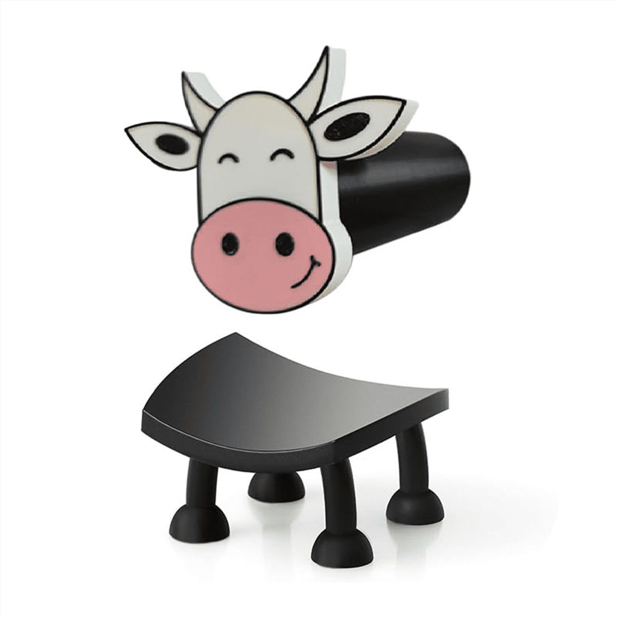 Dairy Cow ToiletRoll Holder 3D Printed Tissue Paper Storage Shelf ...