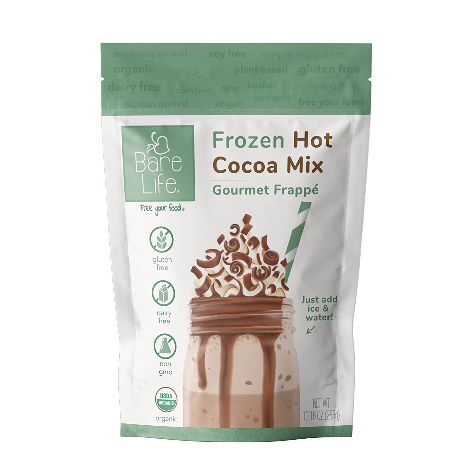Dairy Frozen Hot Cocoa | Blended Premium Frappe Iced Hot Chocolate ...