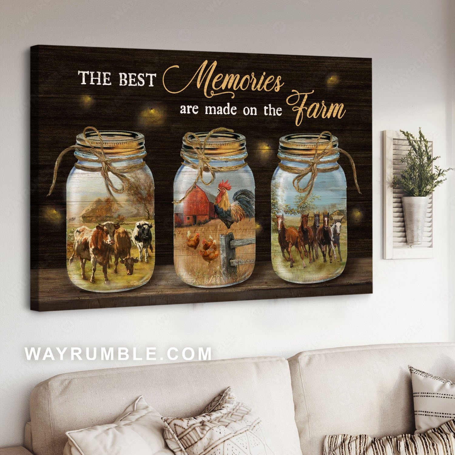 Dairy cows, The rooster, Herd of horses, The best memories - Jesus ...