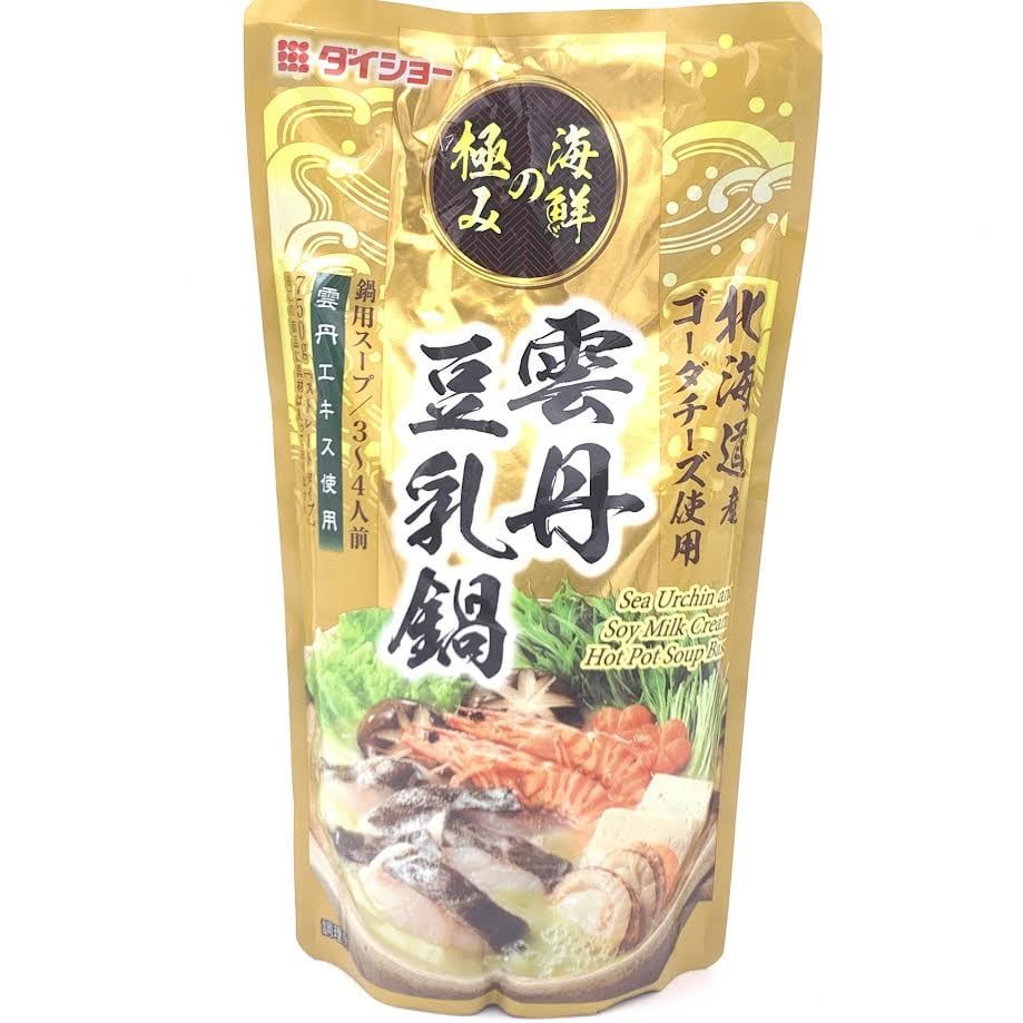 Daisho SeaUrchin And SoyMilkCream Nabe HotPot Soup Base 750g - Walmart.com