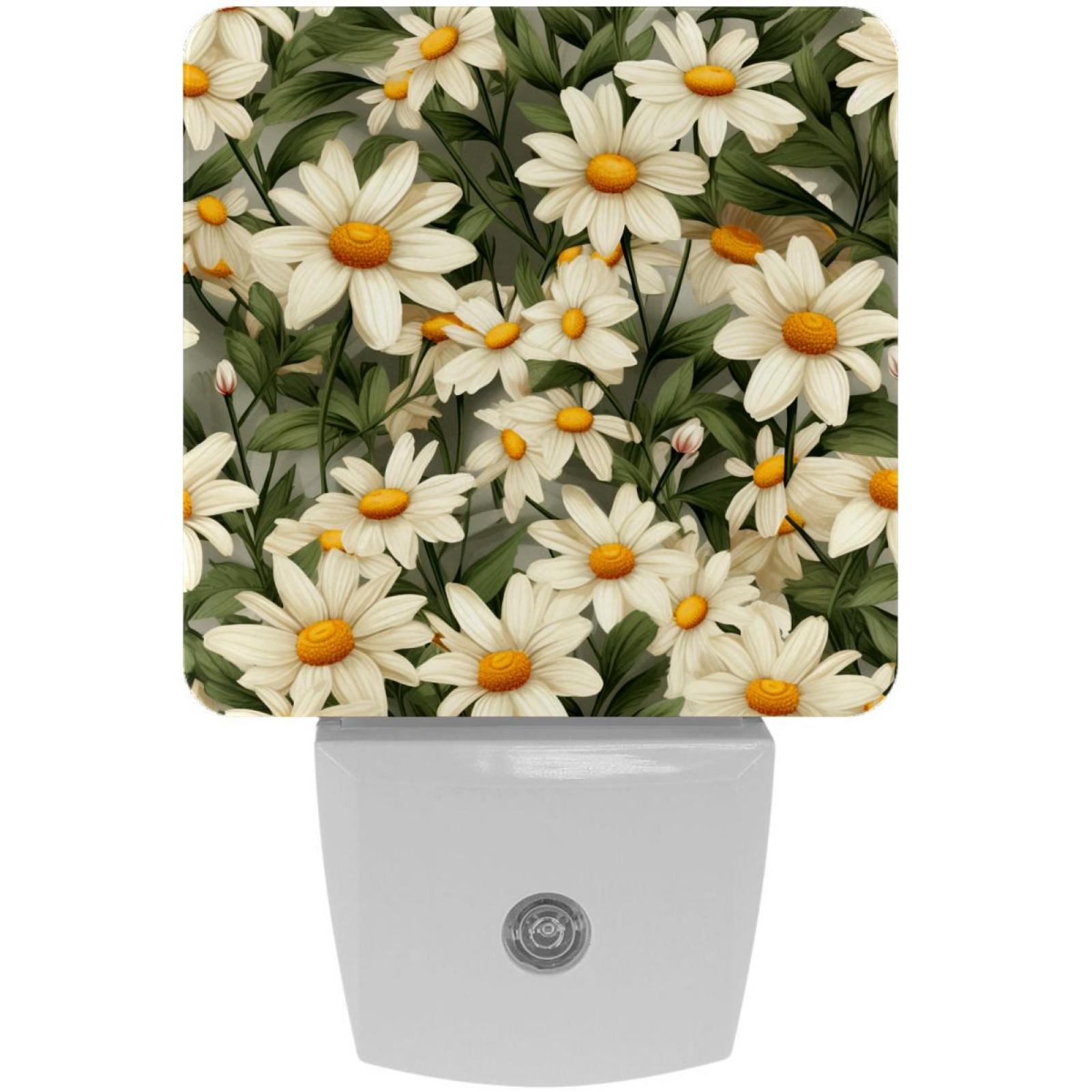 Daisies LED Square Night Light - Energy Efficient and Stylish ...
