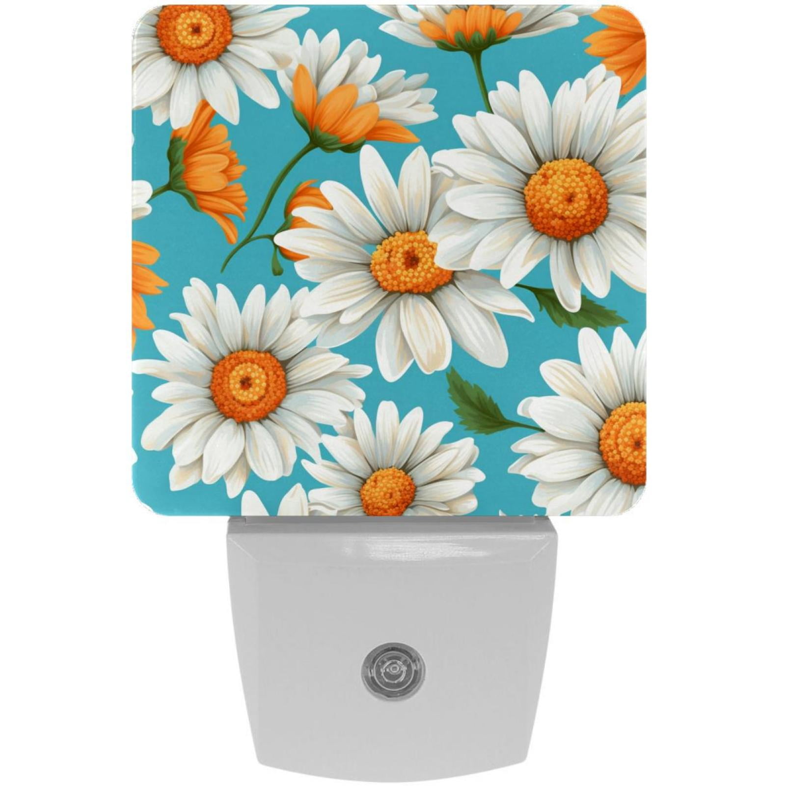 Daisies LED Square Night Lights - Energy Efficient and Contemporary ...
