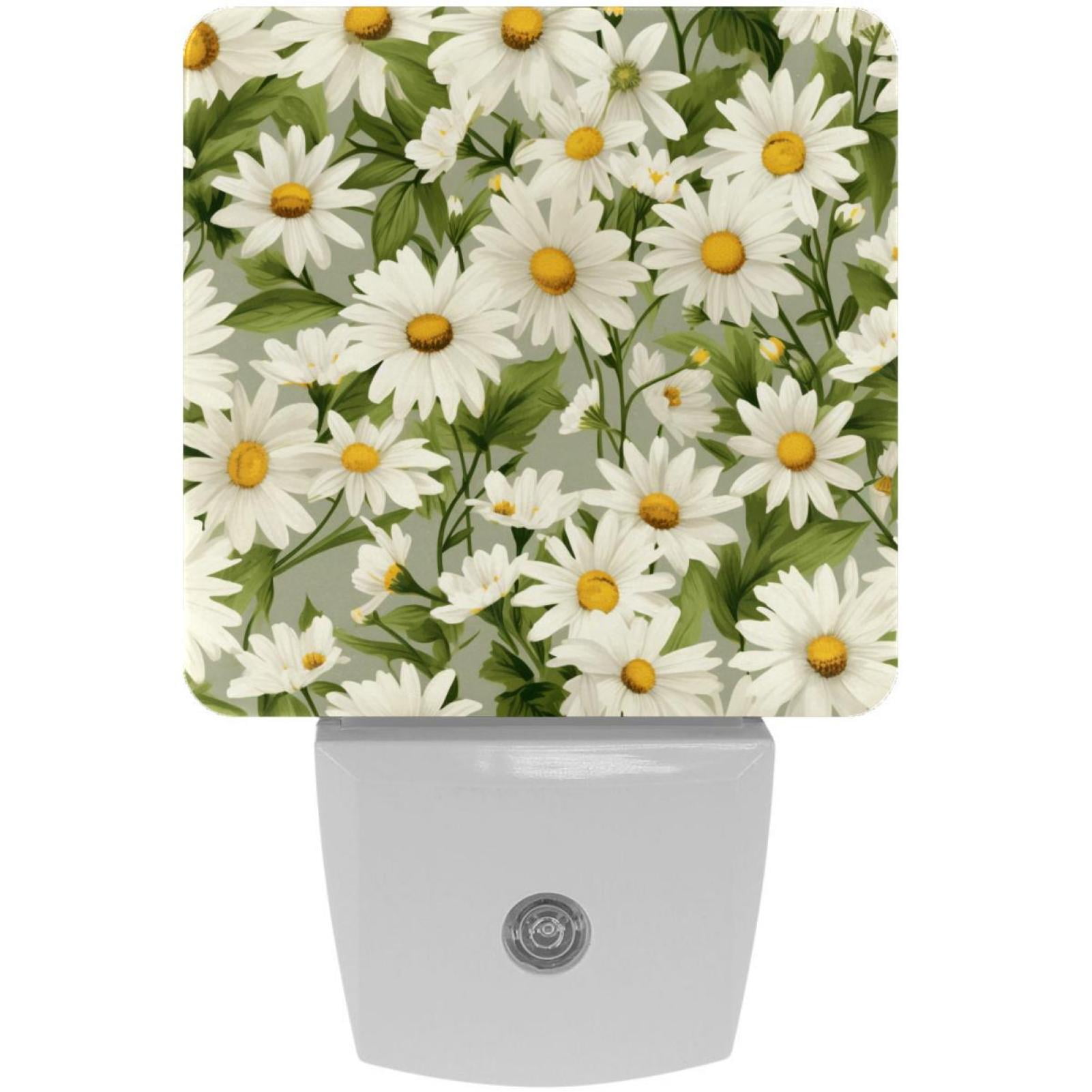 Daisies LED Square Night Lights - Energy Efficient and Sleek Design ...