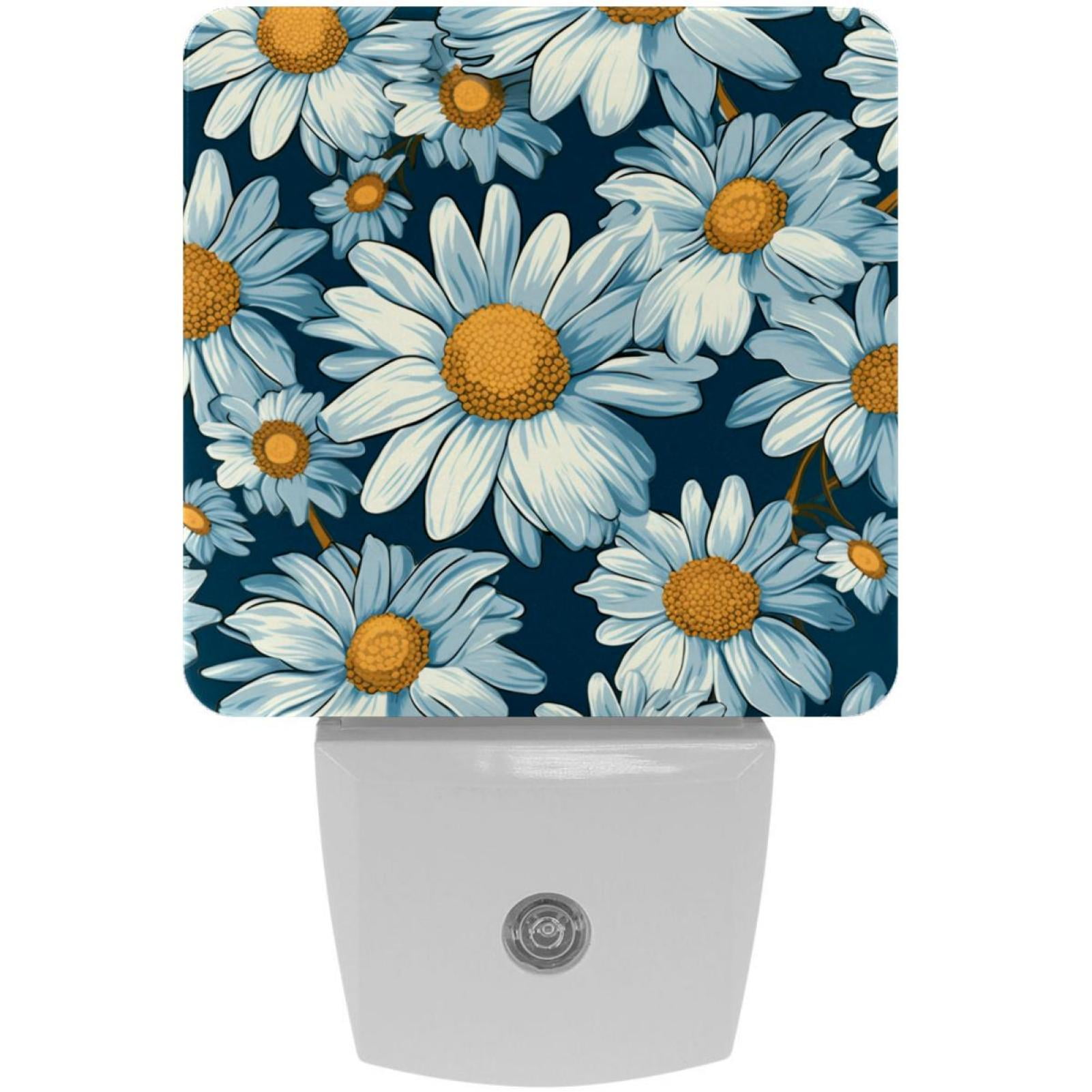 Daisies LED Square Night Lights - Energy Efficient and Sleek Design ...
