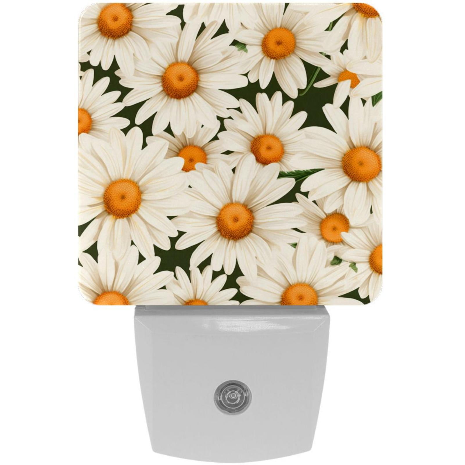 Daisies LED Square Night Lights: Energy-Efficient and Stylish ...