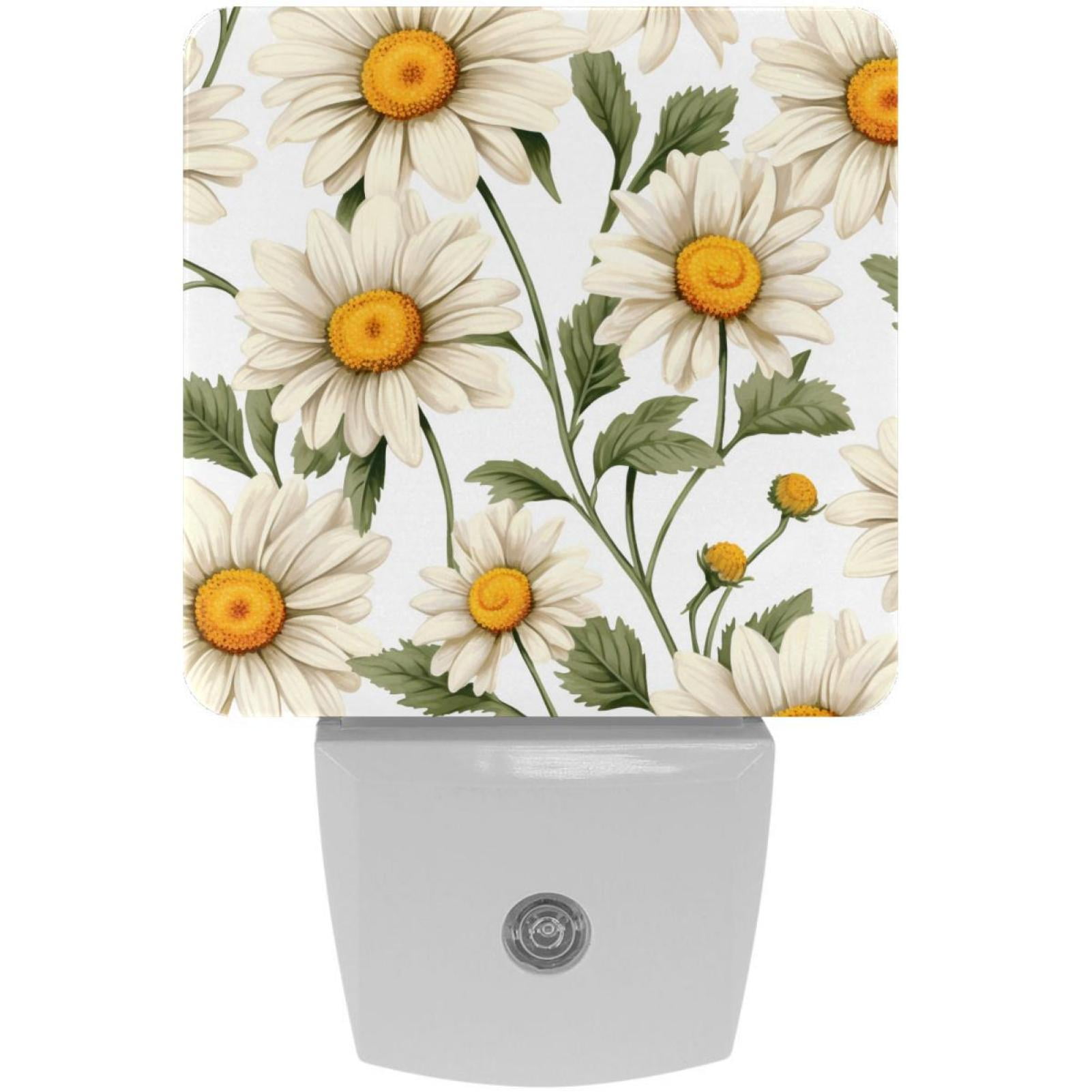 Daisies LED Square Night Lights: Energy-Efficient and Stylish ...