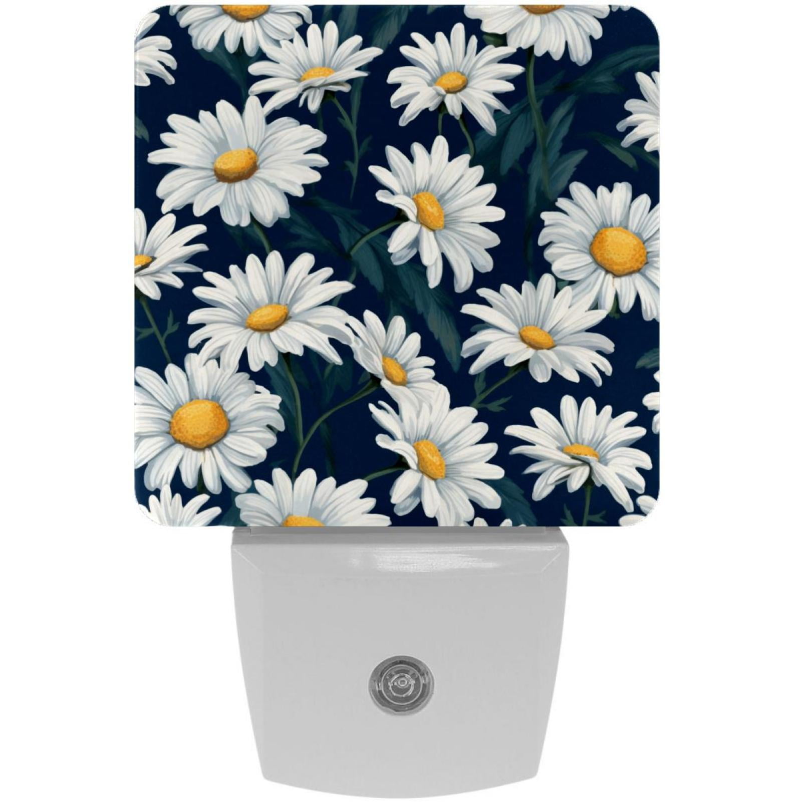 Daisies LED Square Night Lights - Energy Efficient and Stylish Room ...