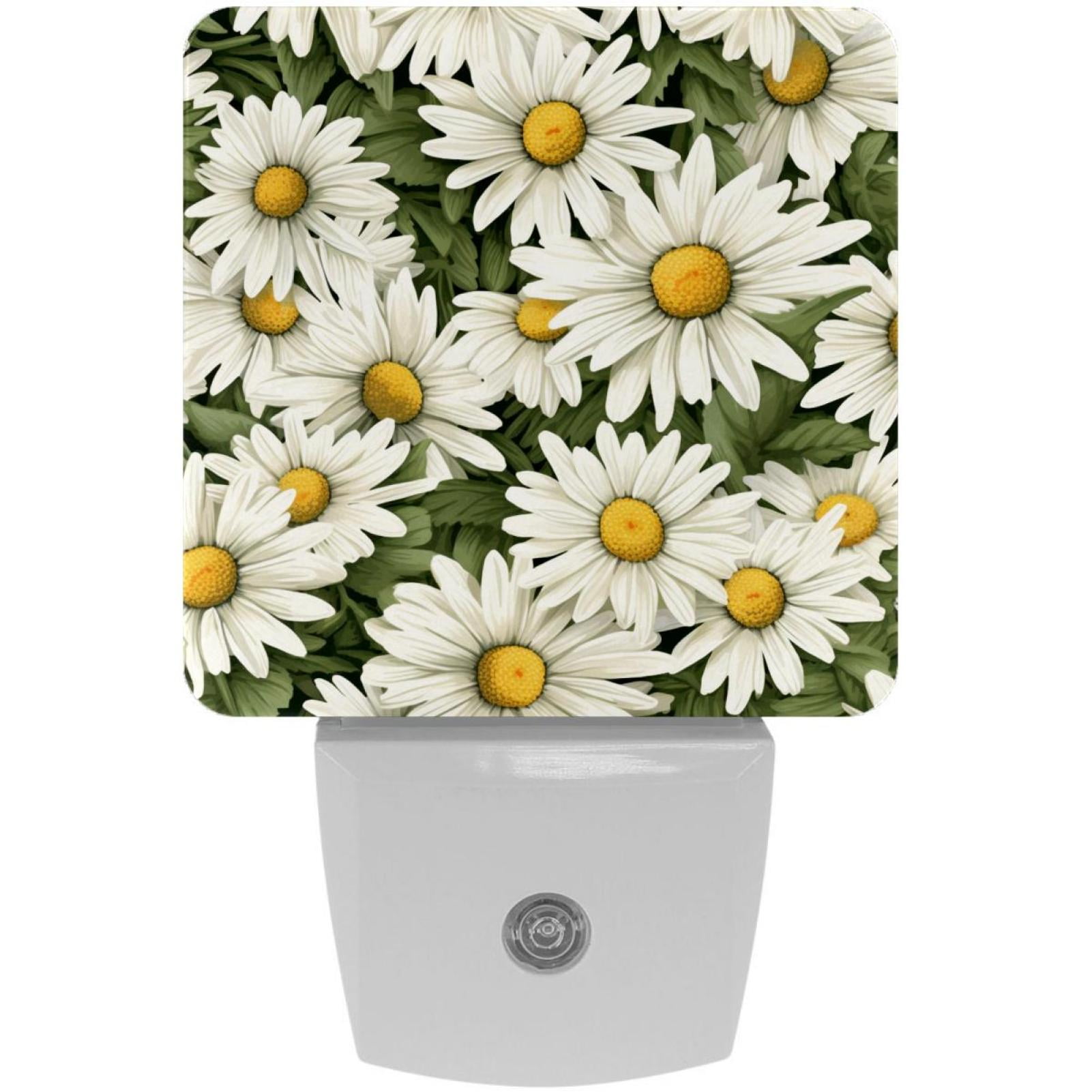 Daisies LED Square Night Lights - Modern Design, Energy Efficient ...