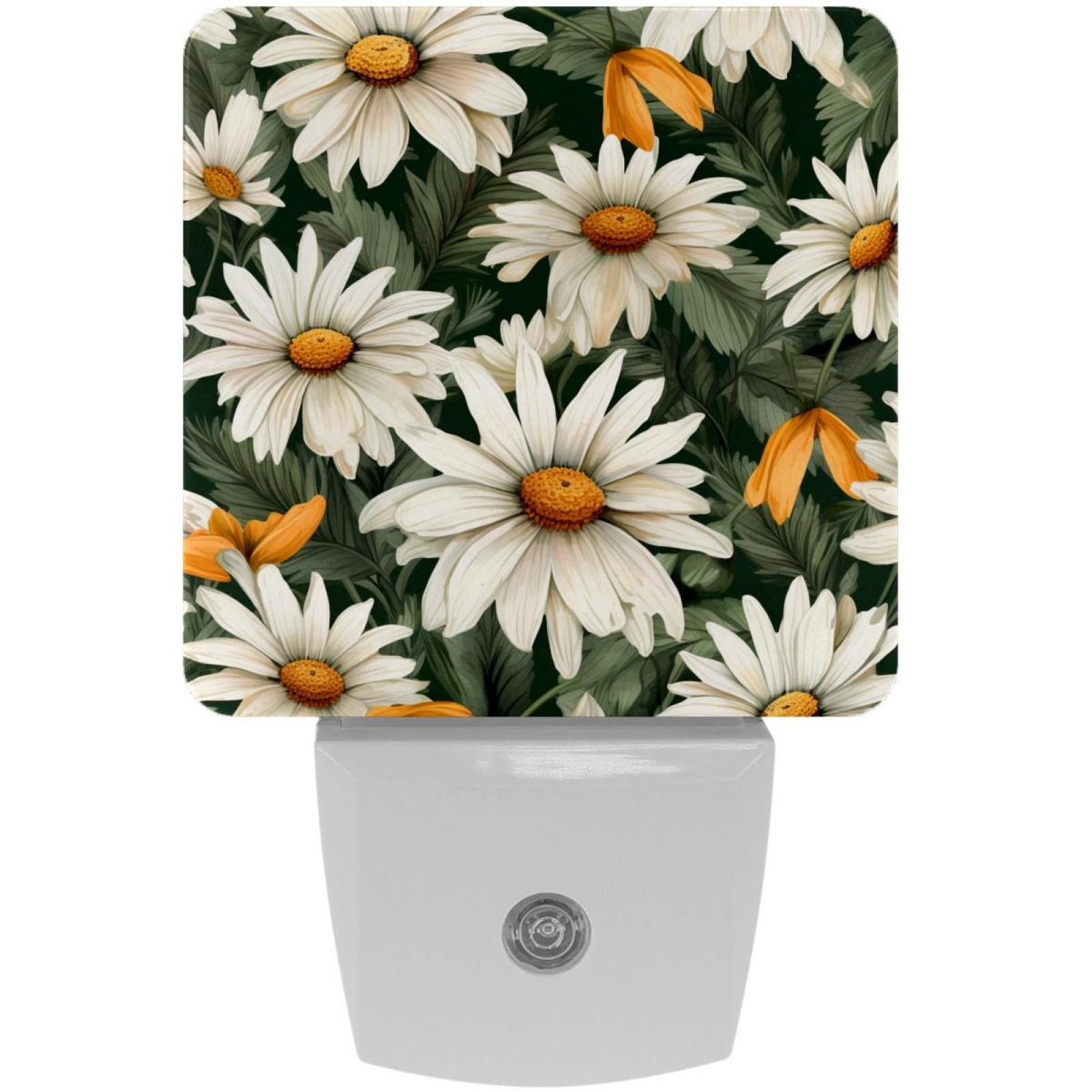 Daisies LED Square Night Lights - Modern Design, Energy Efficient ...