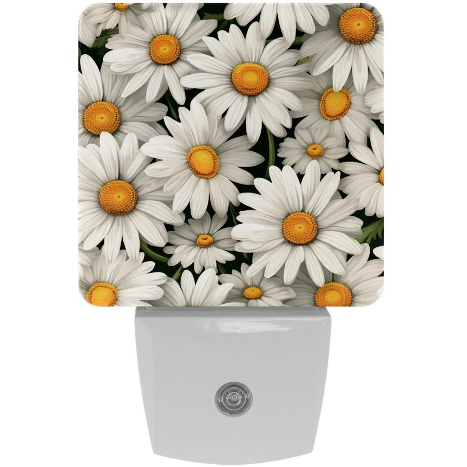 Daisies LED Square Night Lights - Modern Design, Energy Efficient ...