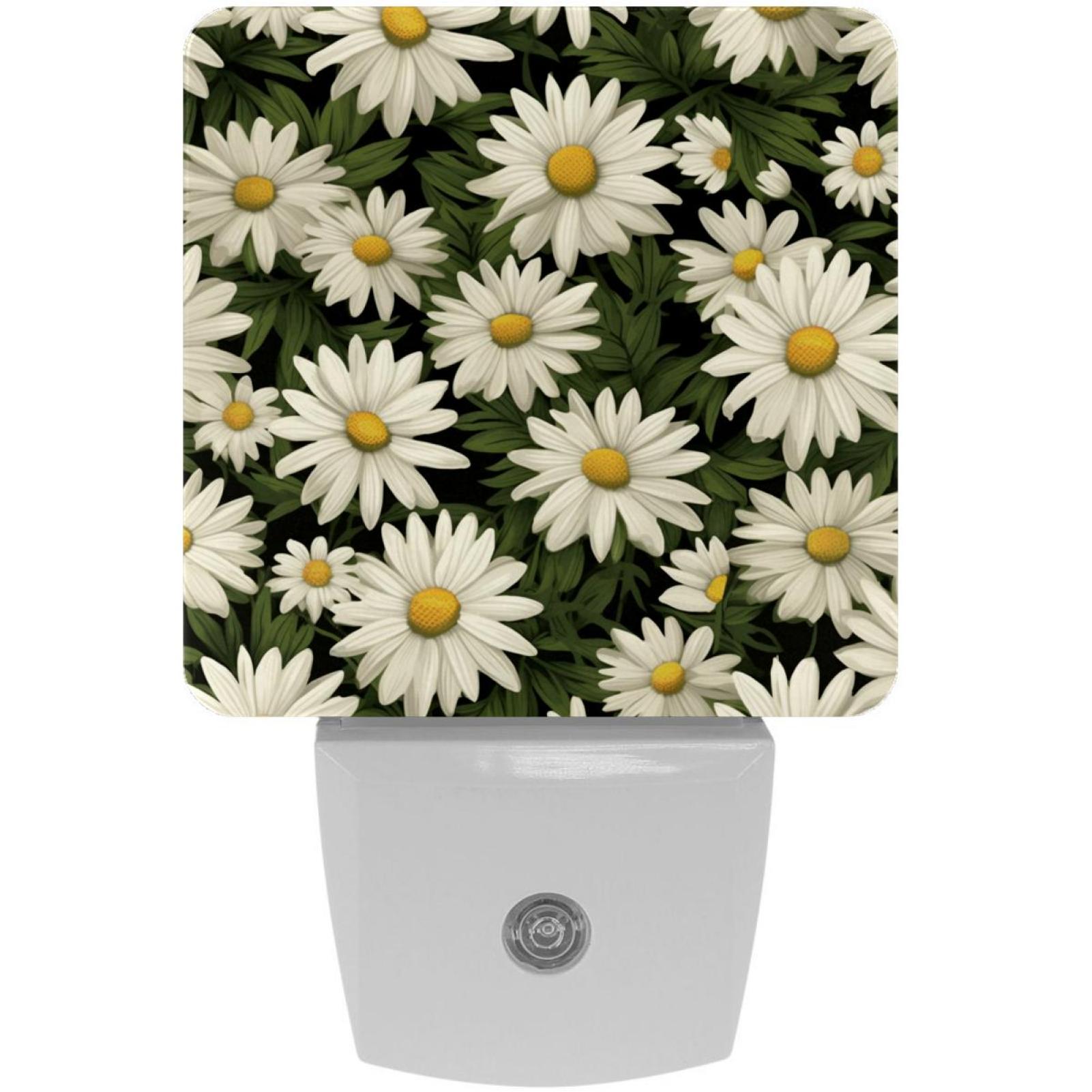 Daisies LED Square Night Lights - Modern Design, Energy Efficient ...