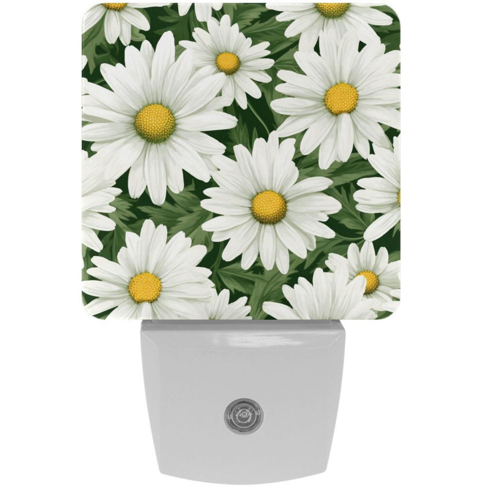 Daisies LED Square Night Lights - Modern and Versatile Plug-in Lighting ...