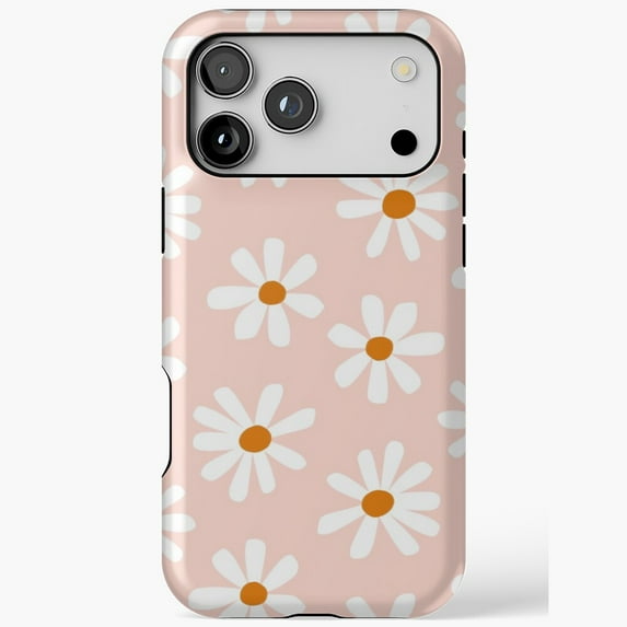 Daisies Pattern Minimalist Floral Phone Cover for iPhone 11 12 13 14 15 ...