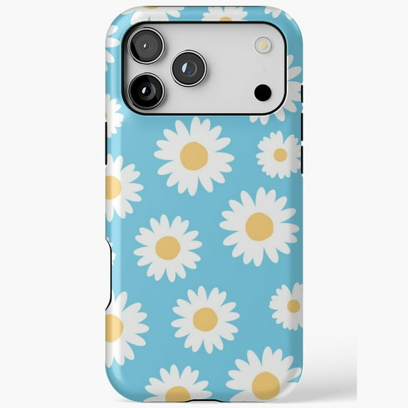 Daisies Under The Sky Nature Print iPhone Case 11 through 17 Pro Max ...