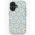 Daisies iPhone Case with Simple Floral Design for iPhone 16 15 14 13 12 ...