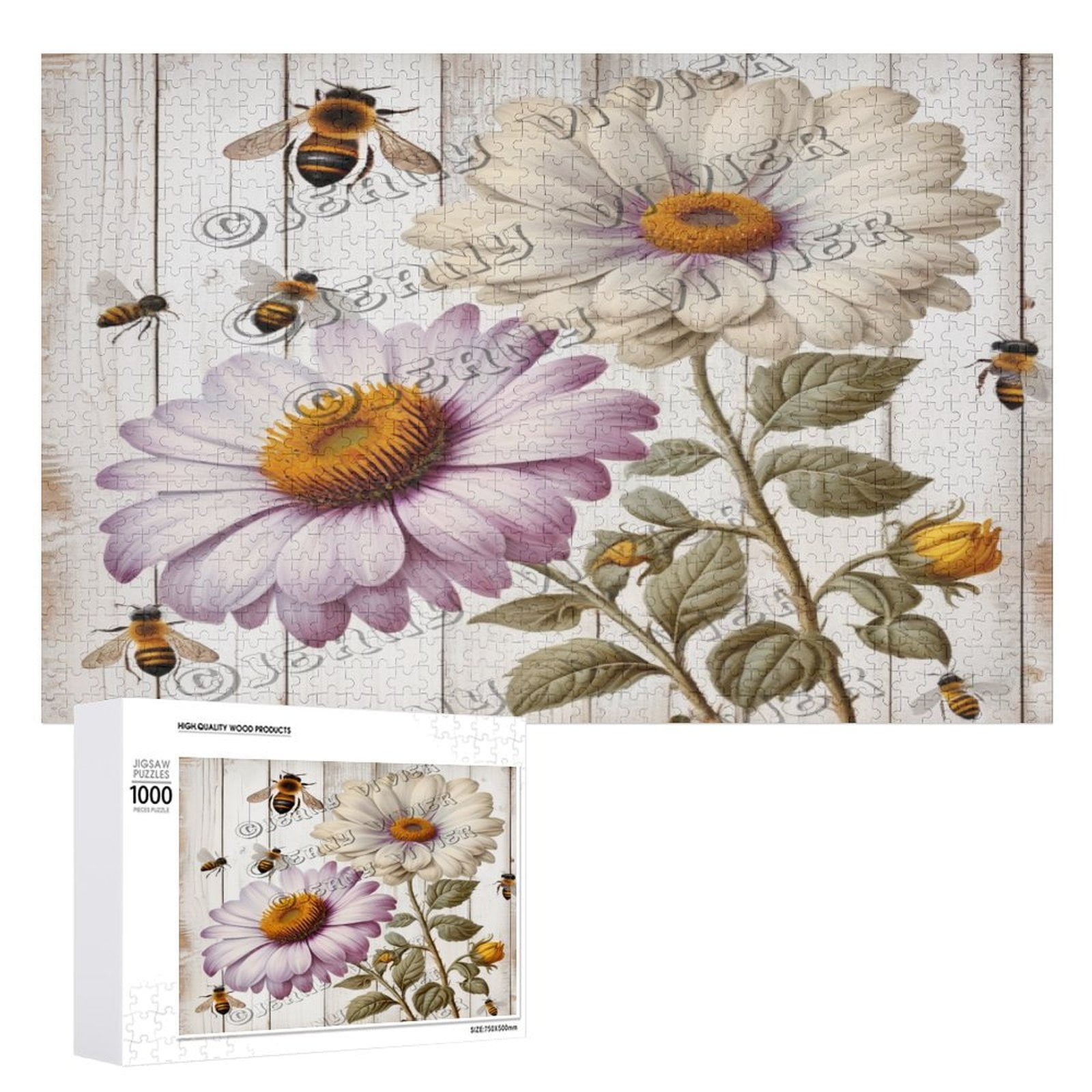 Daisy 1000 Piece Jigsaw Puzzle for Adults,1000 pc Large Piece Jigsaw ...