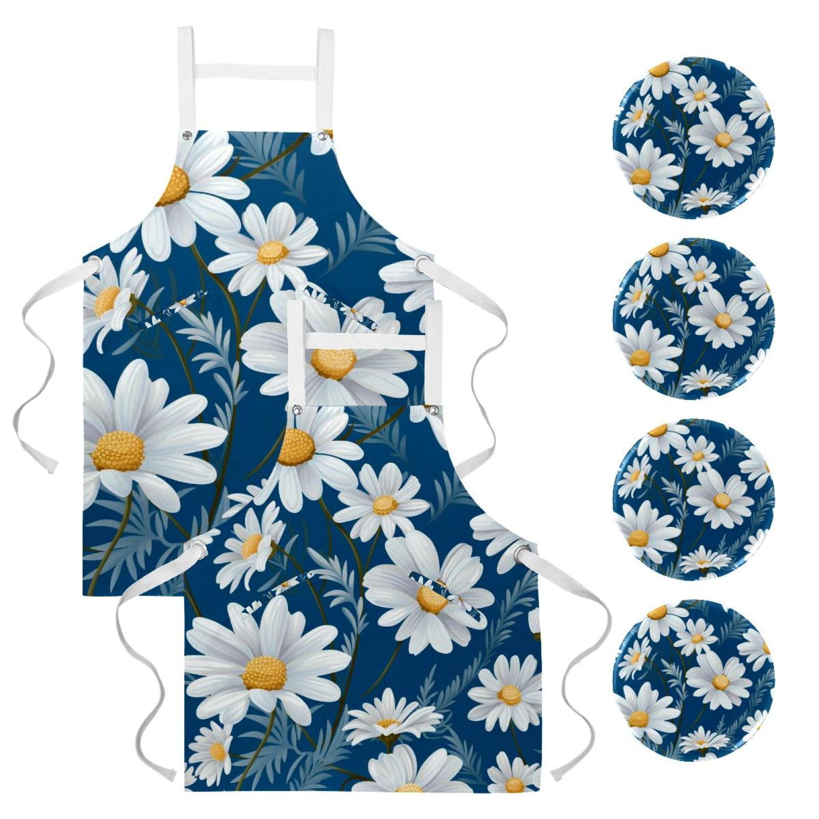 Daisy 2 Pack Waterproof Buttons with Pockets and Badge Sets - Walmart.com