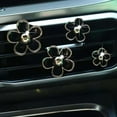 Daisy Air Vent Clips, 4 Pcs Cute Flower Car Air Freshener Clip, Car Air ...