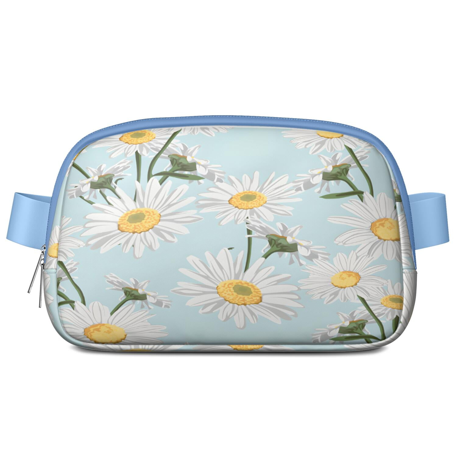Daisy Artwork Fanny Pack for Women – Boho Floral Belt Bag with Vintage ...